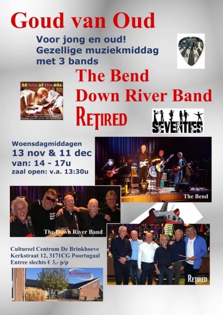 Goud van Oud Gezellige Muziekmiddag 13 november 13.00-17.00